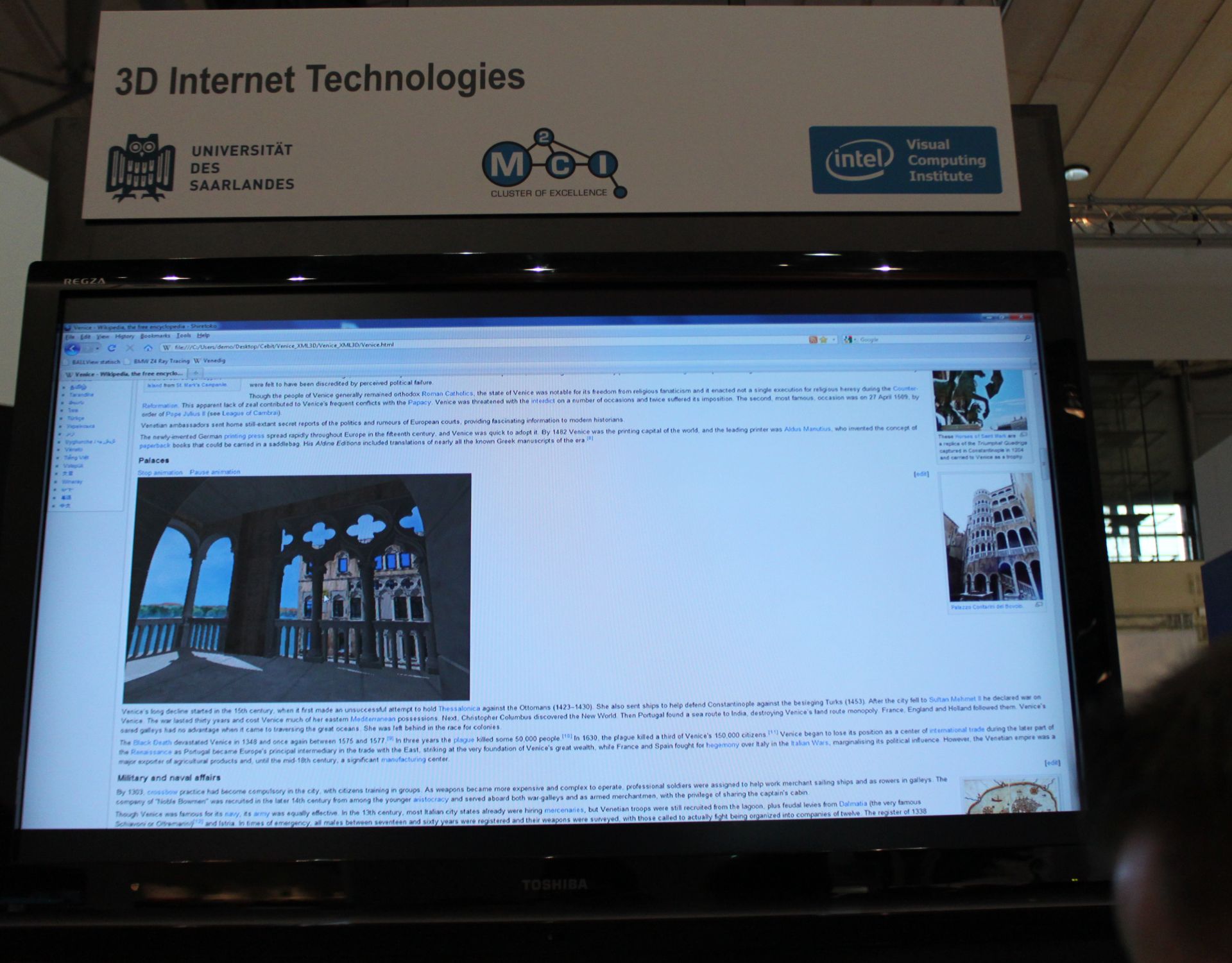 3D-internet for all inside web browser